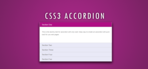 Accordion with CSS3 – Pure css3 accordion – CSS STARS
